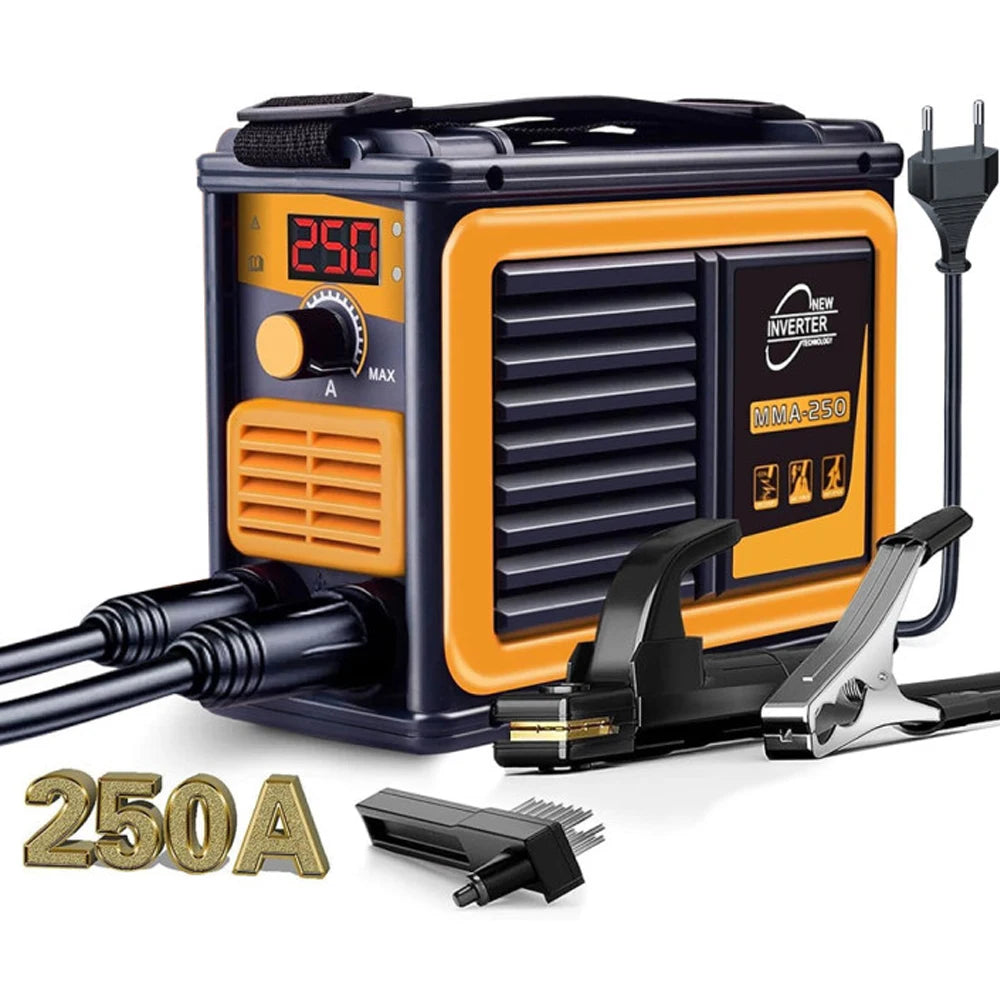 3KW MMA-250 Portable Welding Machine Inverter Arc Electric Welder ...