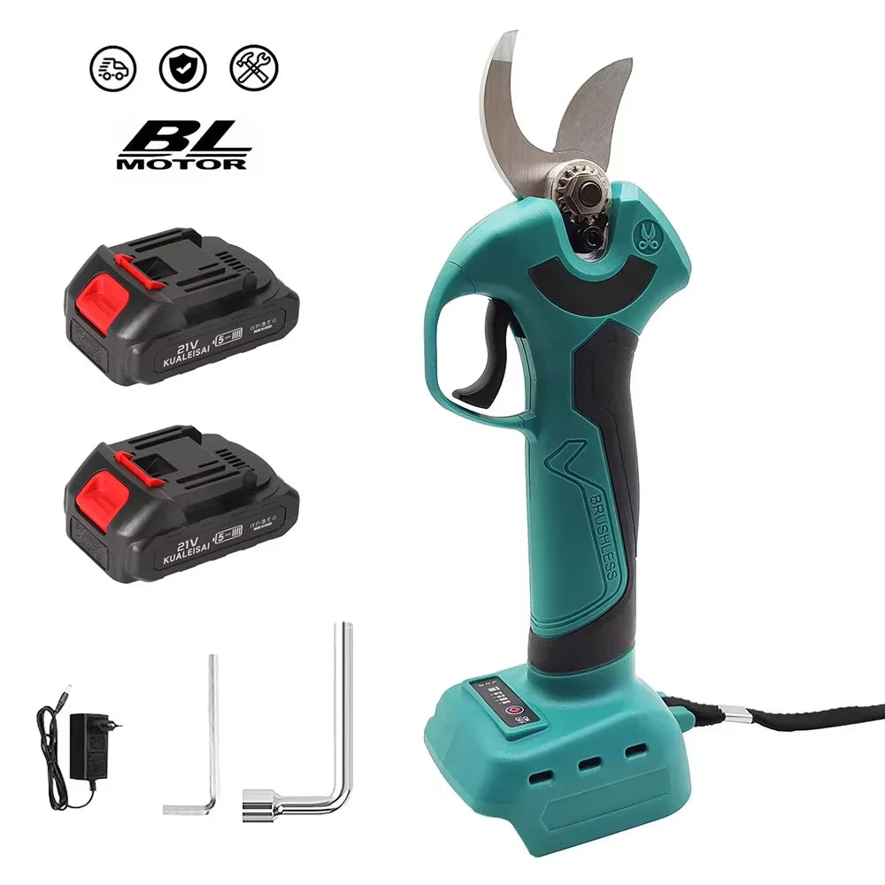 1200W 30mm Ασύρματο Ηλεκτρικό Ψαλίδι Χωρίς Βούρτσες Επαναφορτιζόμενο ...