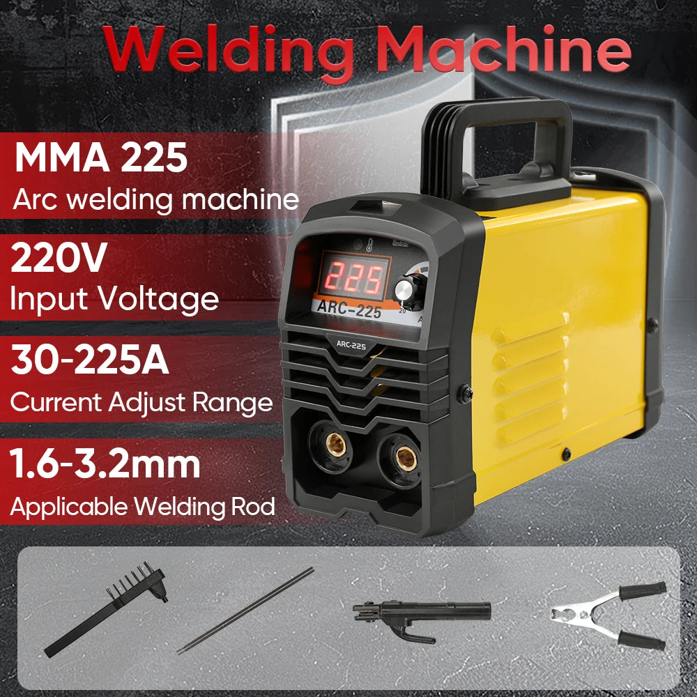 3500W Portable Welding Machine 225A Arc Welding Machine Fully Automatic ...