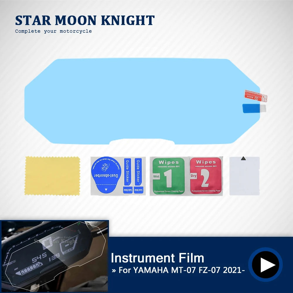 Instrumentklusterskärmskydd | MT-07 2021-2024 – InterCyprus