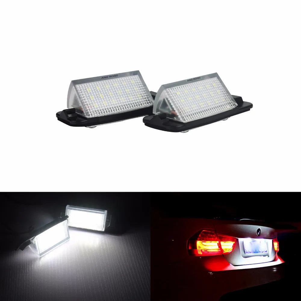 BMW E36 M3 License Plate Lights 2X White LED Canbus – InterCyprus ...