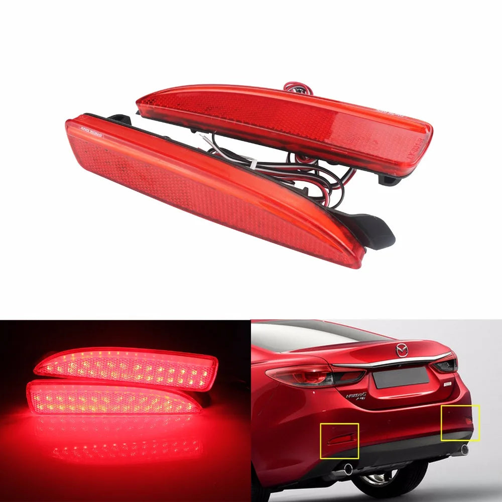 Mazda 2 DY Rear Bumper LED Tail Light Covers – InterCyprus Trading Ltd