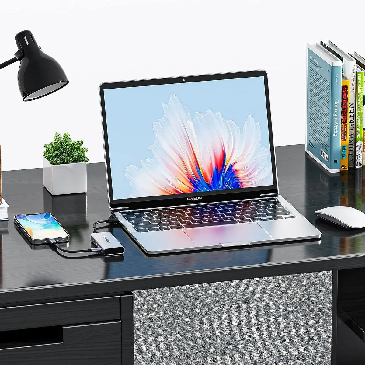 Minisopuru USB C Hub 10Gbps 4 Port USB C to USB C Splitter for Data Transfer Only Multiport ...