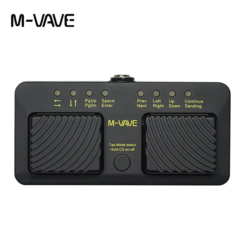 M-VAVE Cube Turner Pro Pedal Inalámbrico Bluetooth Pasador de Página ...
