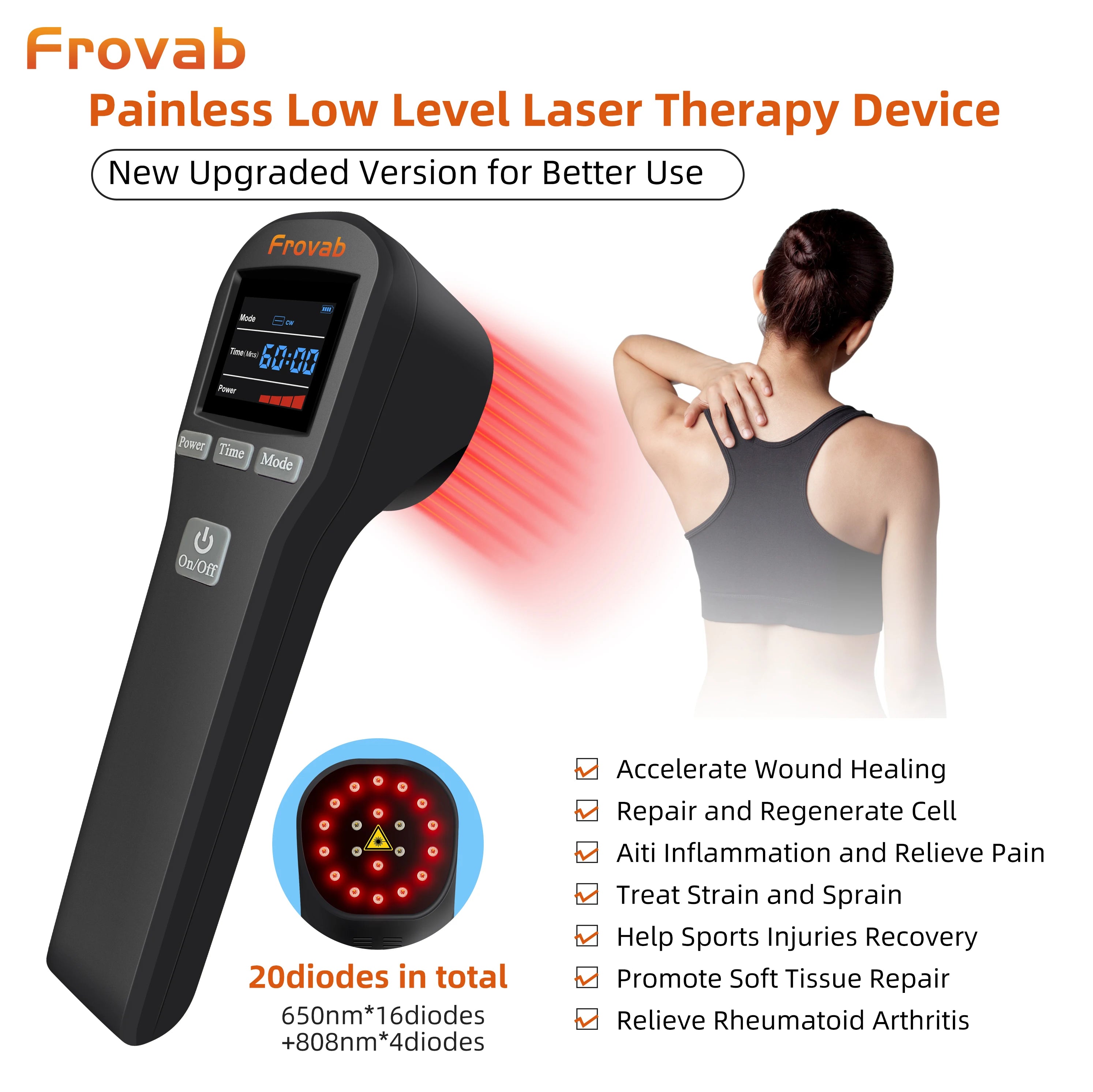 Dispositivo de Terapia con Láser Frío para Neuropatía Frovab ...