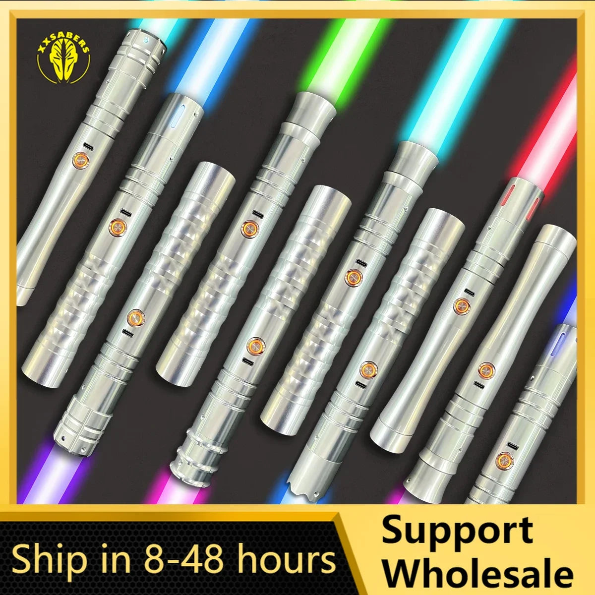 Heavy Dueling Lightsaber with Soundfonts and Colour Changing Blade - 5 ...