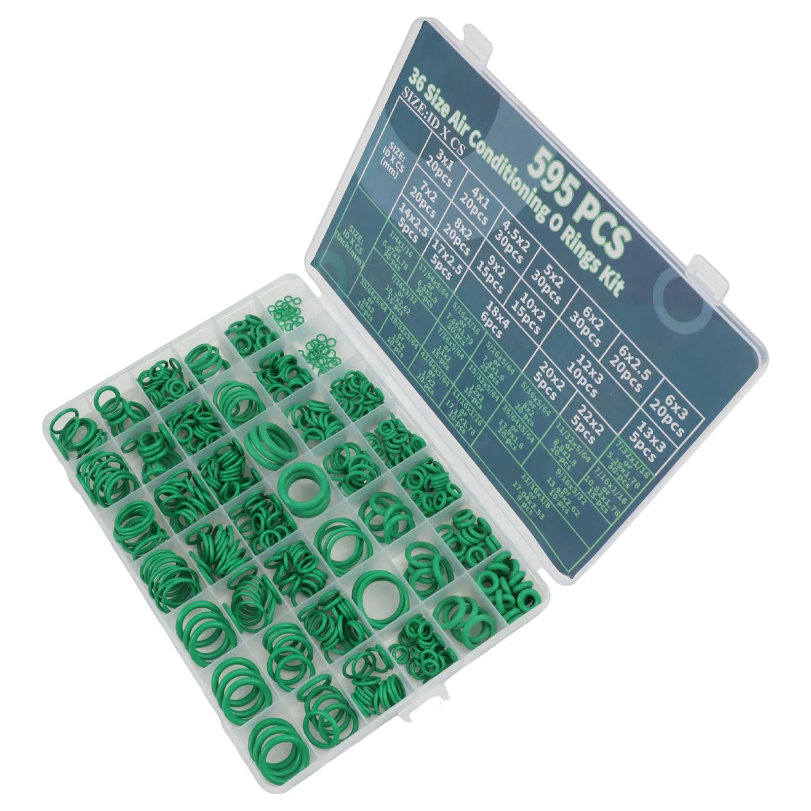 Auto AC O Ring Kit 595Pcs | Oliebestendige Afsluitset Pro – InterCyprus ...