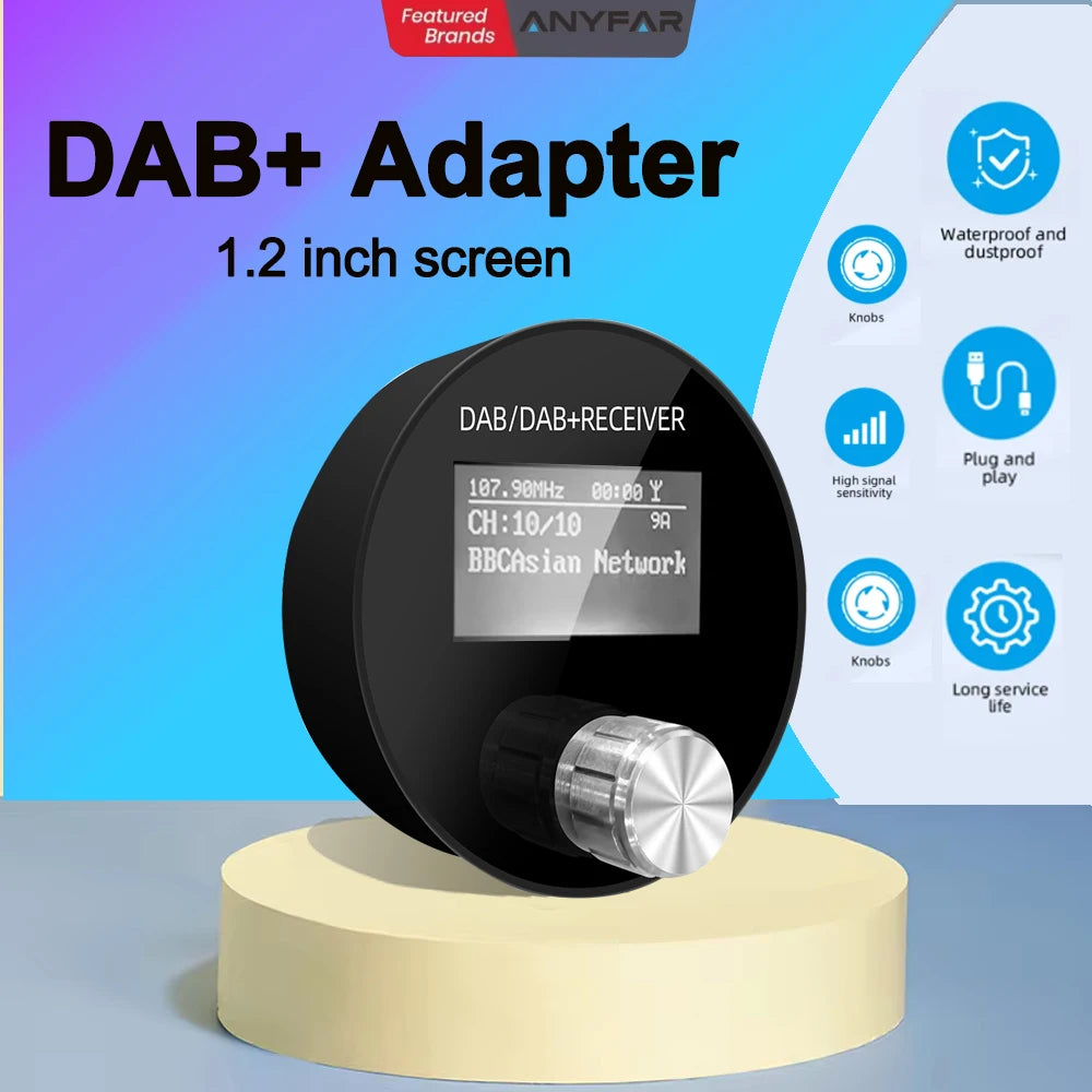Auto DAB DAB Plus Radio Adapter FM Zender | EzoneTronics – InterCyprus ...