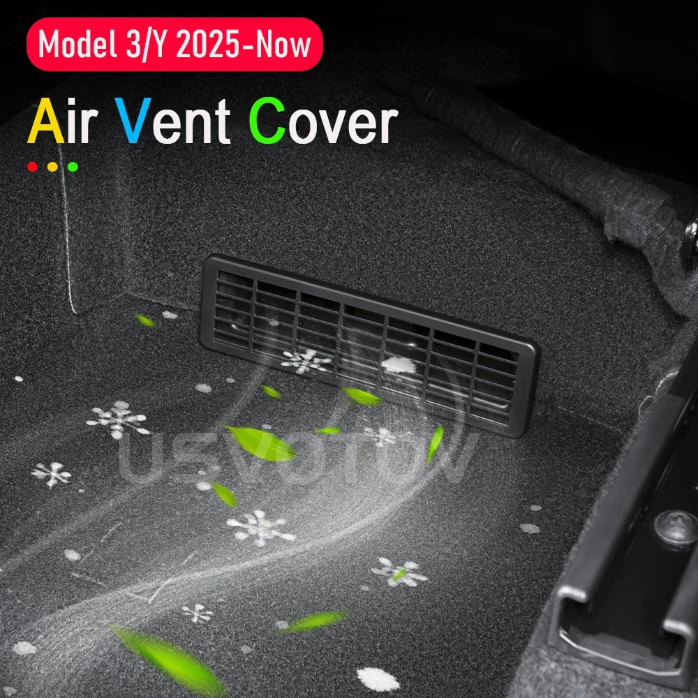 Tesla Model 3Y Ilmanvaihtoventtiilin Peite Istuintilan Alla | Juniper ...