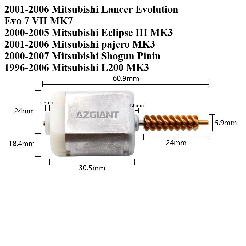DC Motor Mitsubishi Eclipse III Pajero|FC-280PT-20150 – InterCyprus ...