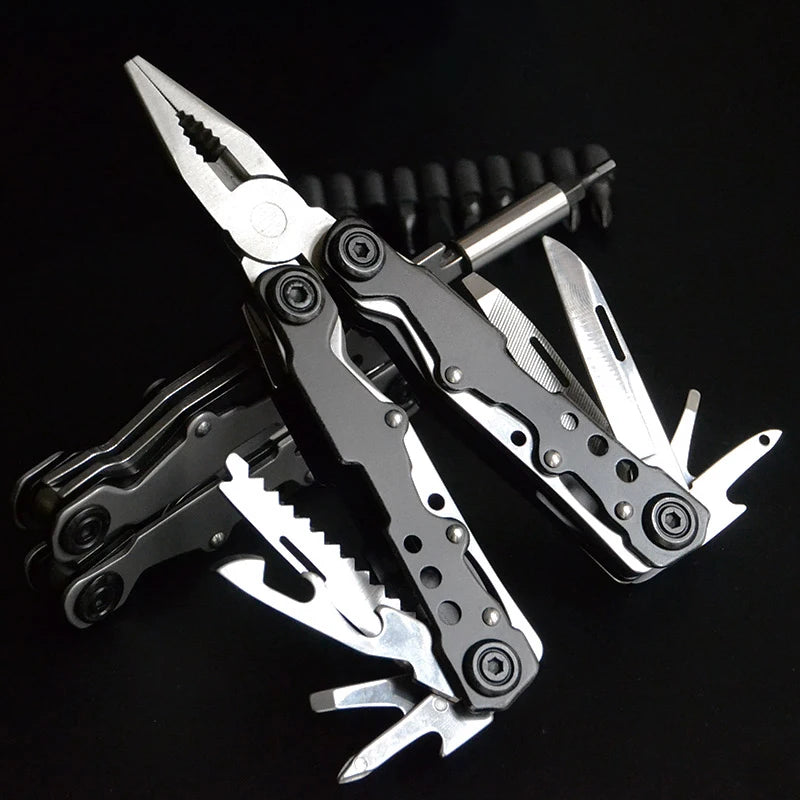 Noua Pliantă Multitool Premium - Unelte Multifuncționale din Oțel ...