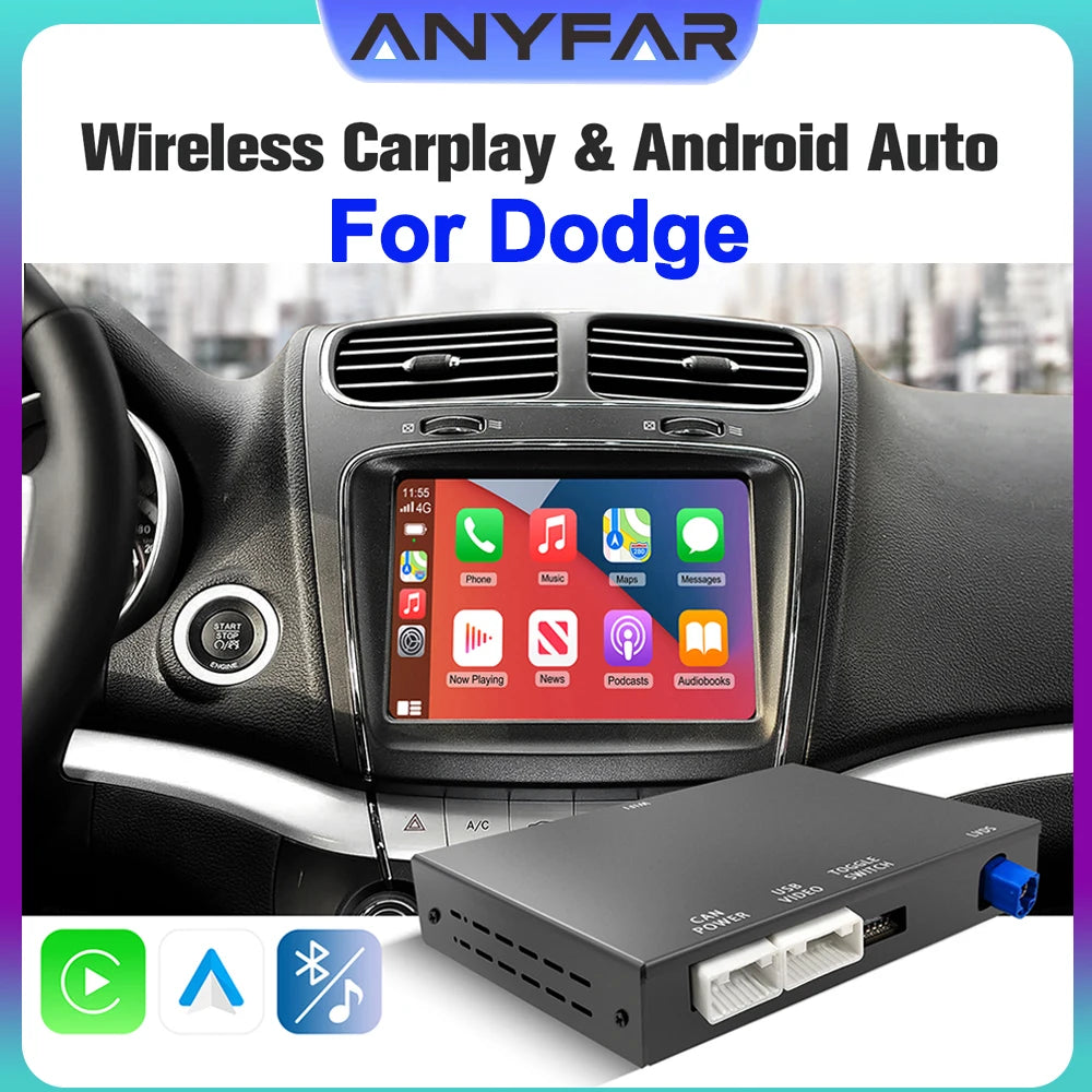 Комплект за ретрофит на CarPlay за Dodge Challenger OEM екран ...