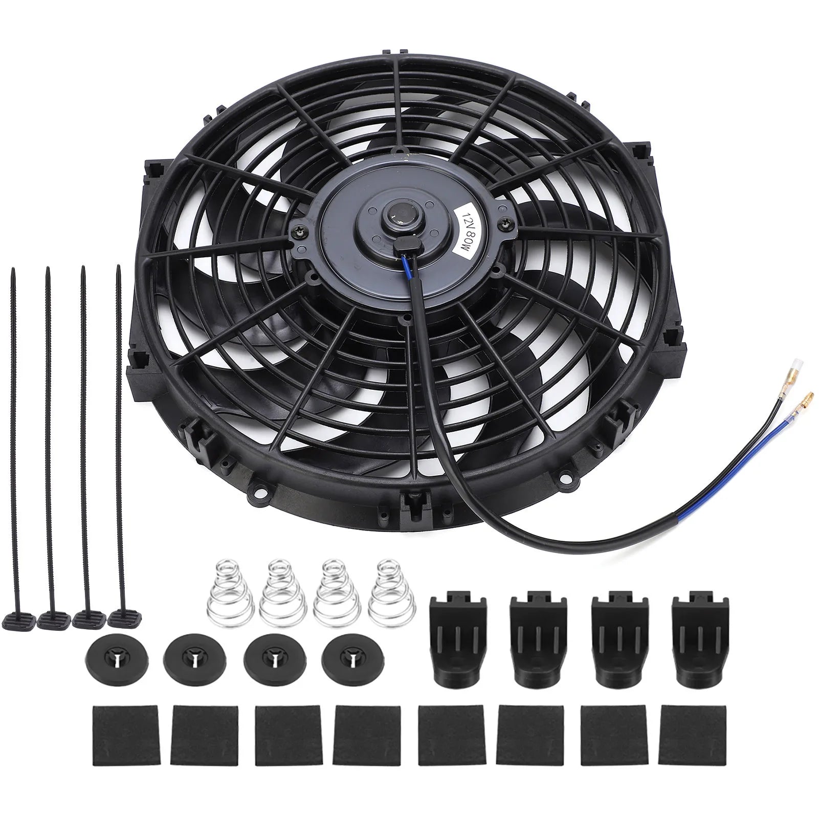 12V Car Slim Push Pull Cooling Fan 12 Inch EBTOOLS – InterCyprus ...