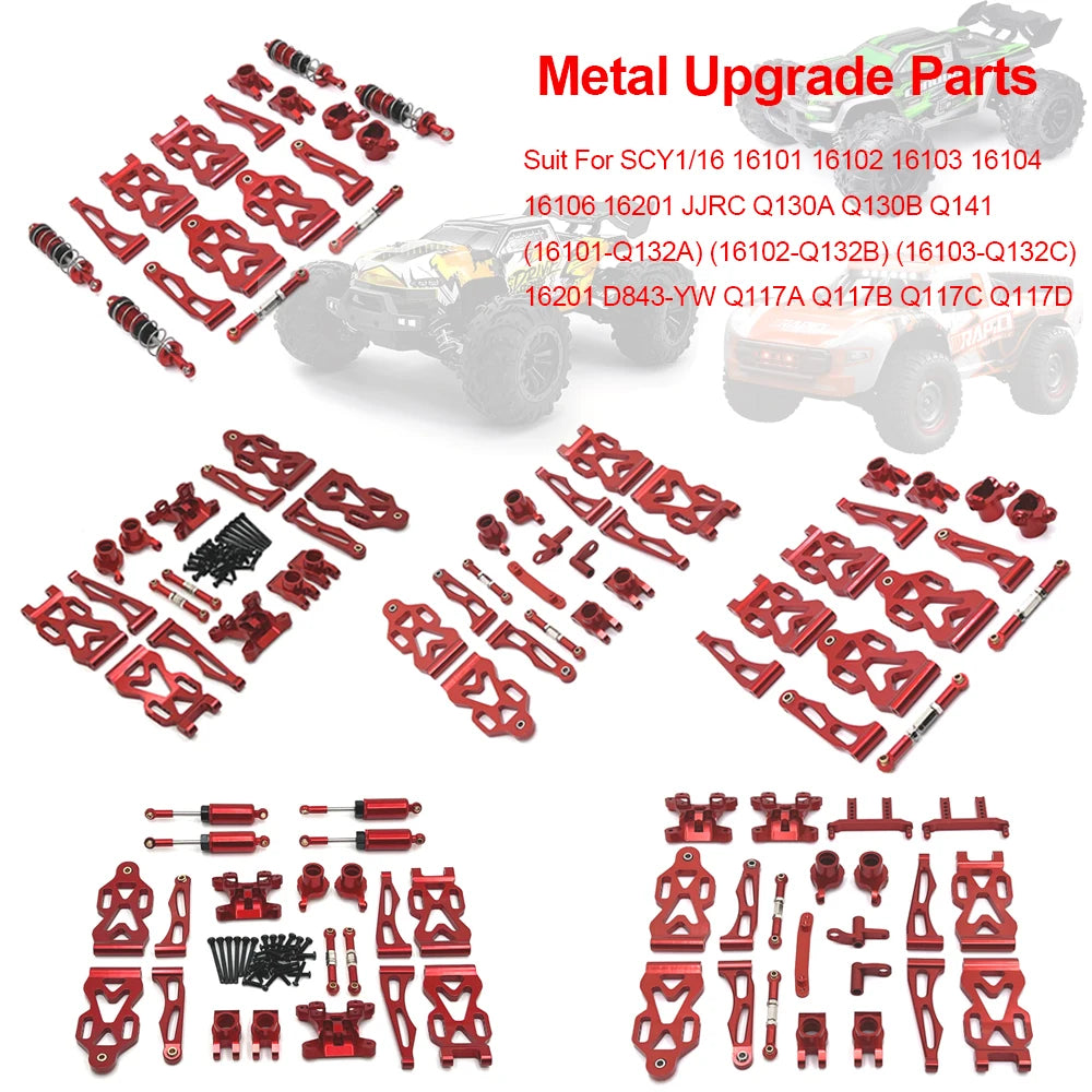 1/16 RC Car Metal Upgraded Accessories Set Suit for SCY 16101 /16102 ...