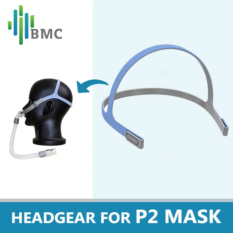 BMC P2/PM2 Masque à coussinets nasaux Headgear Bandeau Accessoires de ...