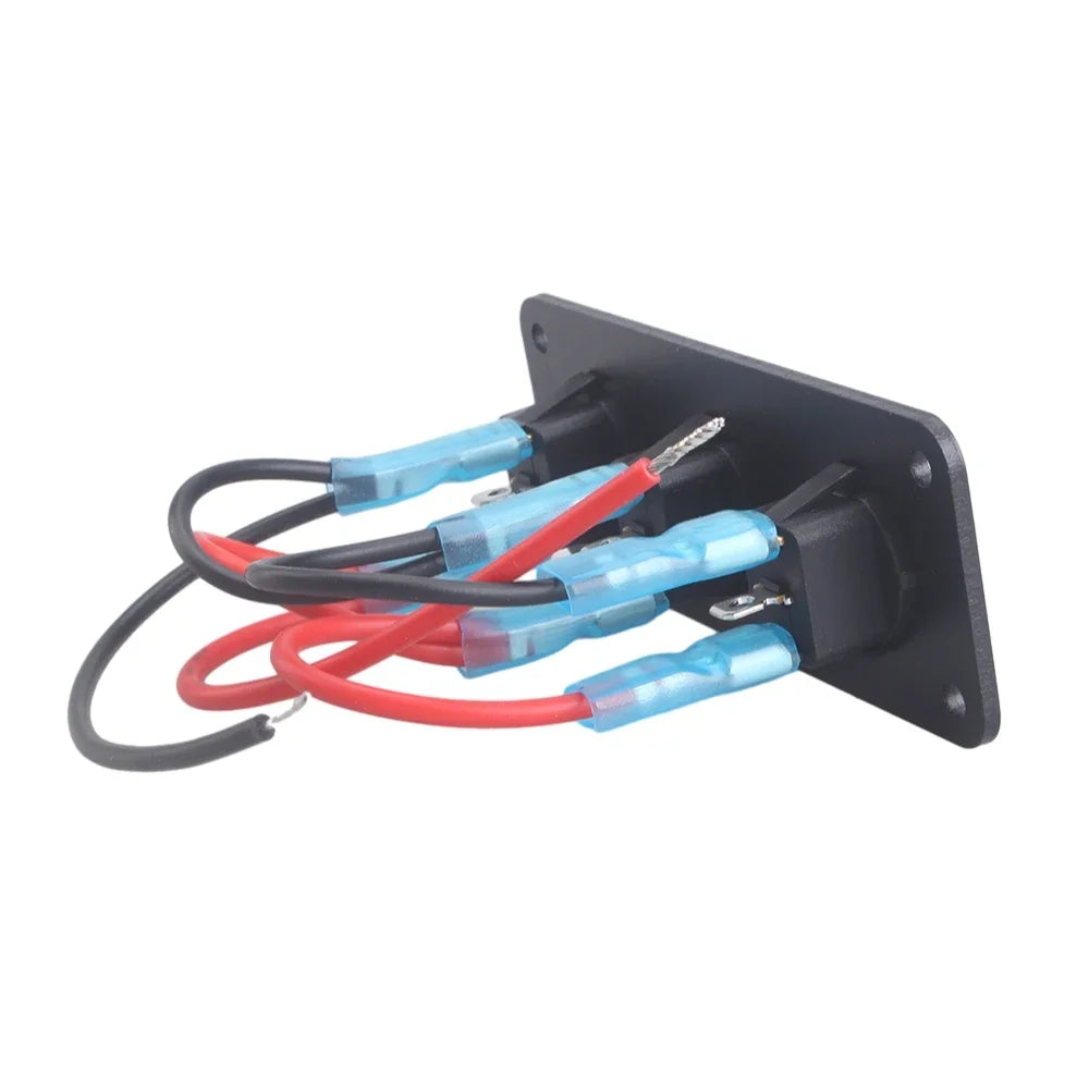 Přepínačový panel 12V 1-5 gang pro automobily a lodě | Vodotěsný ...