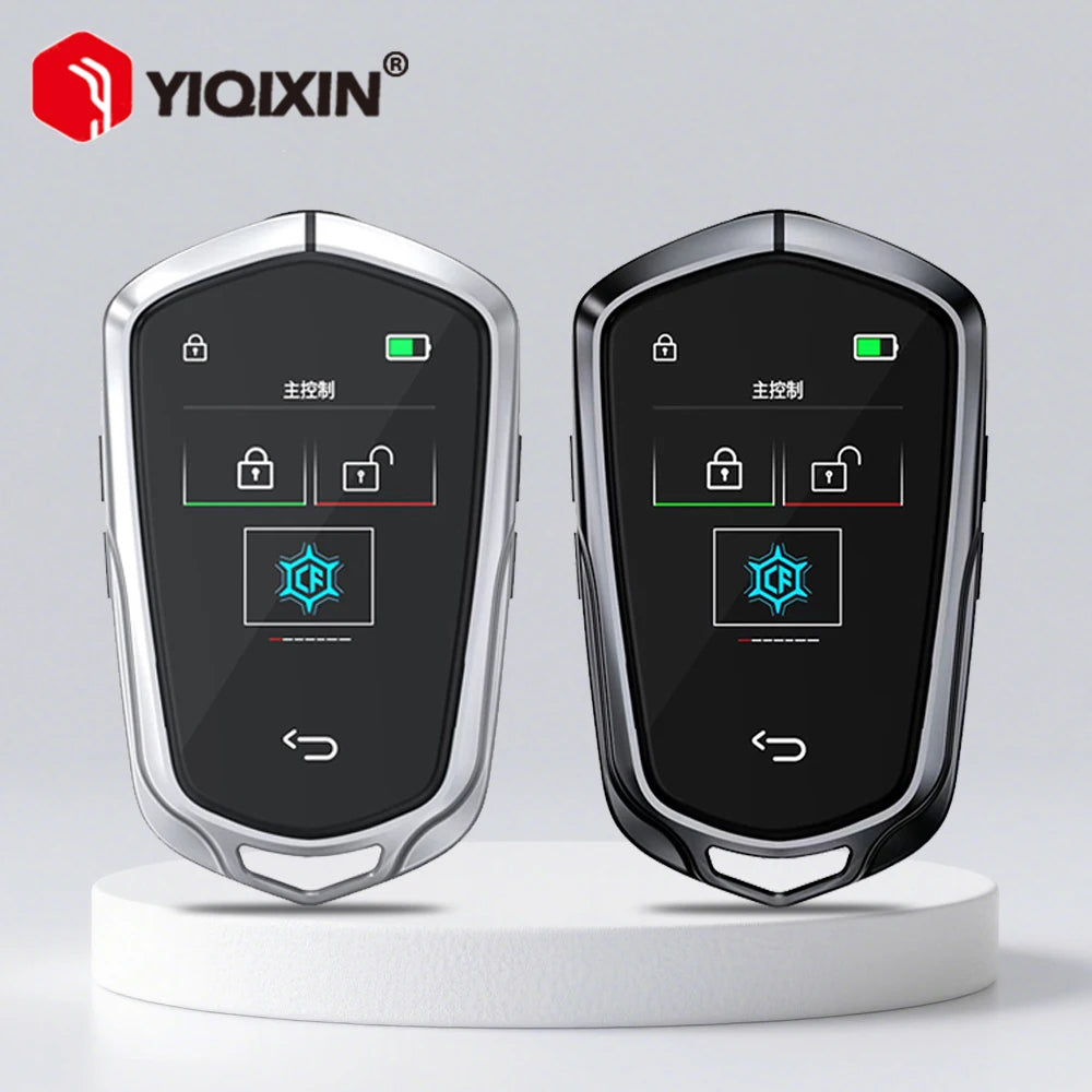 Car Key Fob Universal LCD Display | CF858FM – InterCyprus Trading Ltd