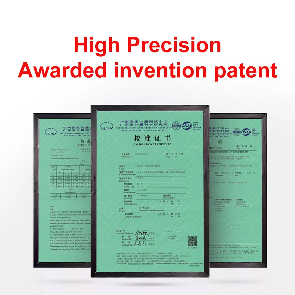 Colorimeter Portable Colormeter Pantone Ral Color Reader 45/0 CIE Lab ...