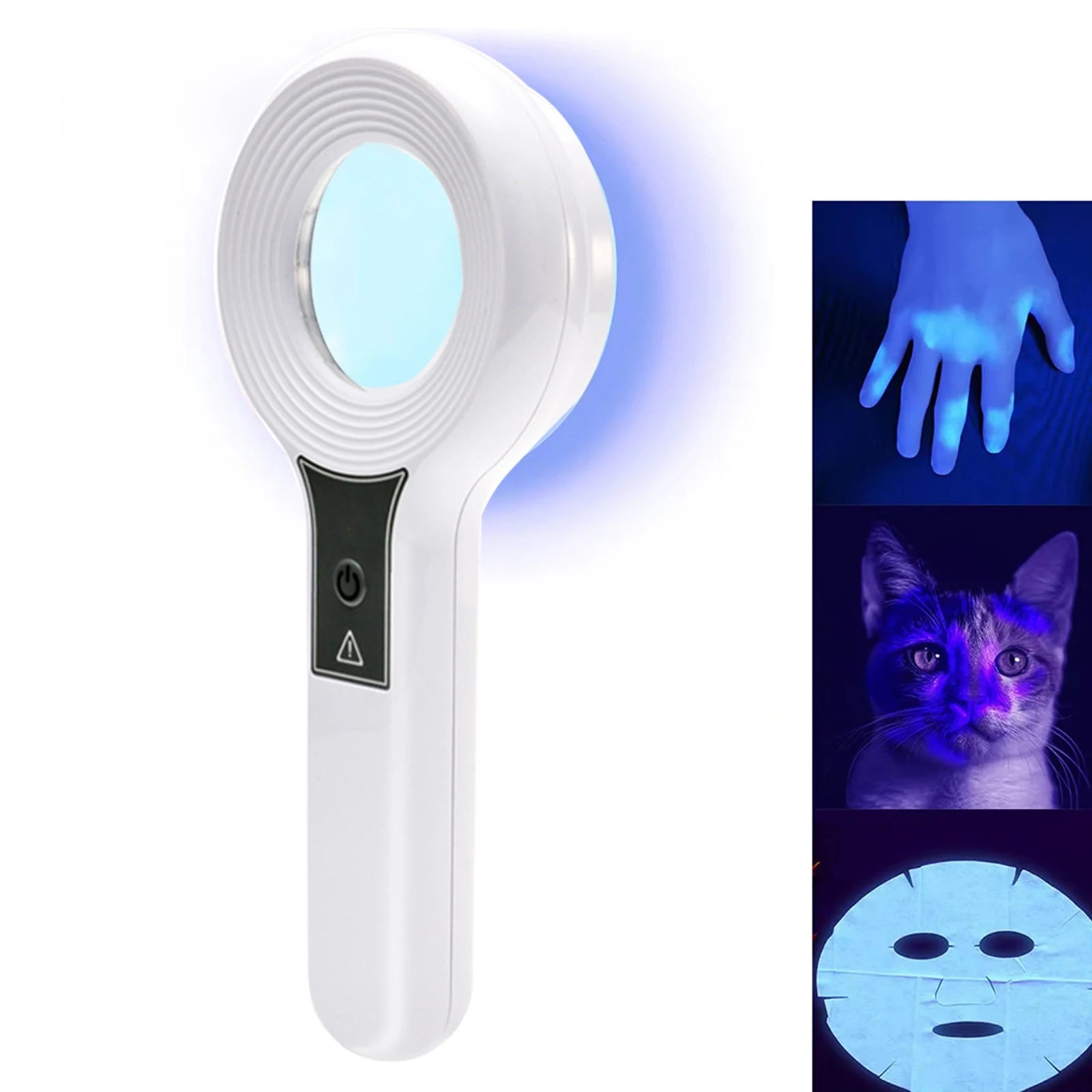 NEW Professional Dermatoscope Skin Medical Magnifier Detection Woods ...
