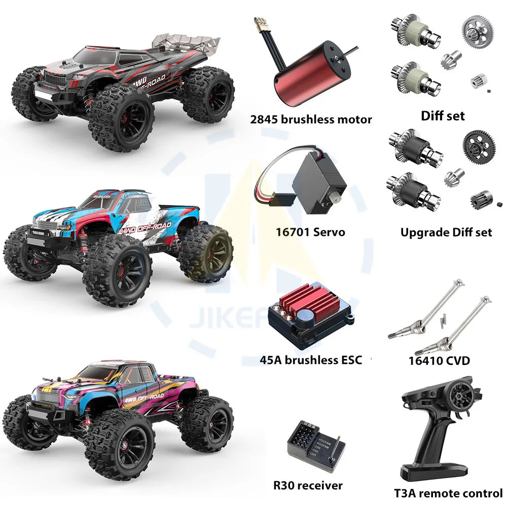 Mjx Hyper Go Spare Parts 1/16 Brushless RC Cars Off-road Truck Buggy ...