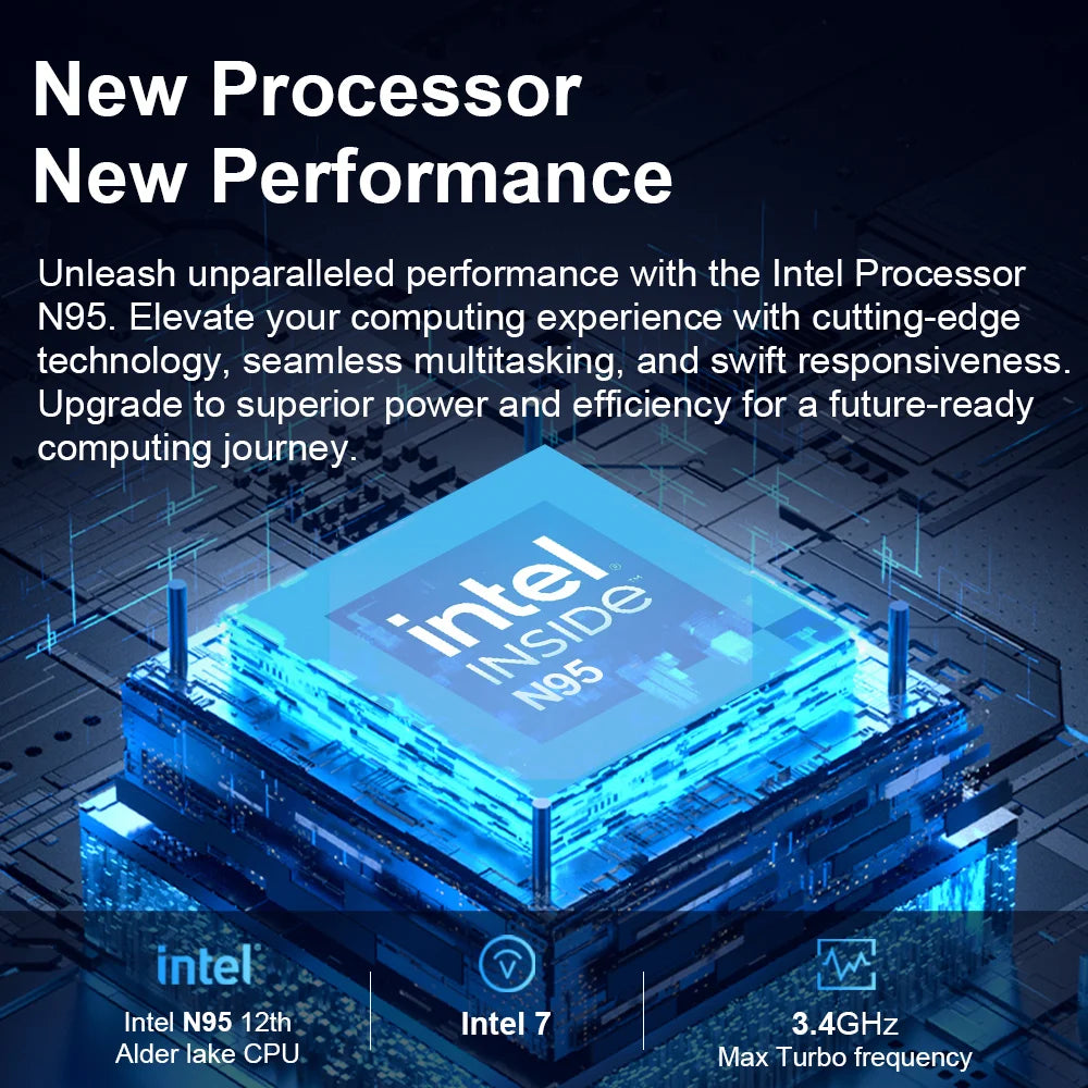 Ninkear N15 Air Laptop Intel N95 15,6 Zoll FHD IPS 16GB DDR4 512GB SSD Hintergrundbeleuchtete ...