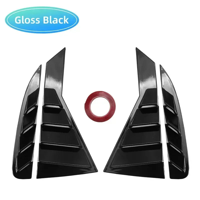 Triangle Window Blind Shades Louver Vent Cover For KIA RIO K2 2011~2015 ...