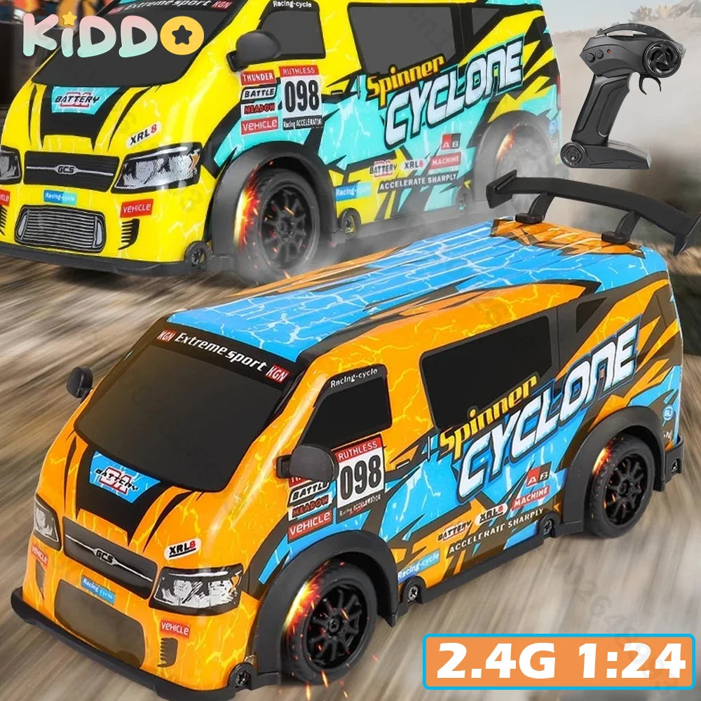 Carro de Controlo Remoto Conusea 1 24 Escala 4WD Deriva Luzes – InterCyprus