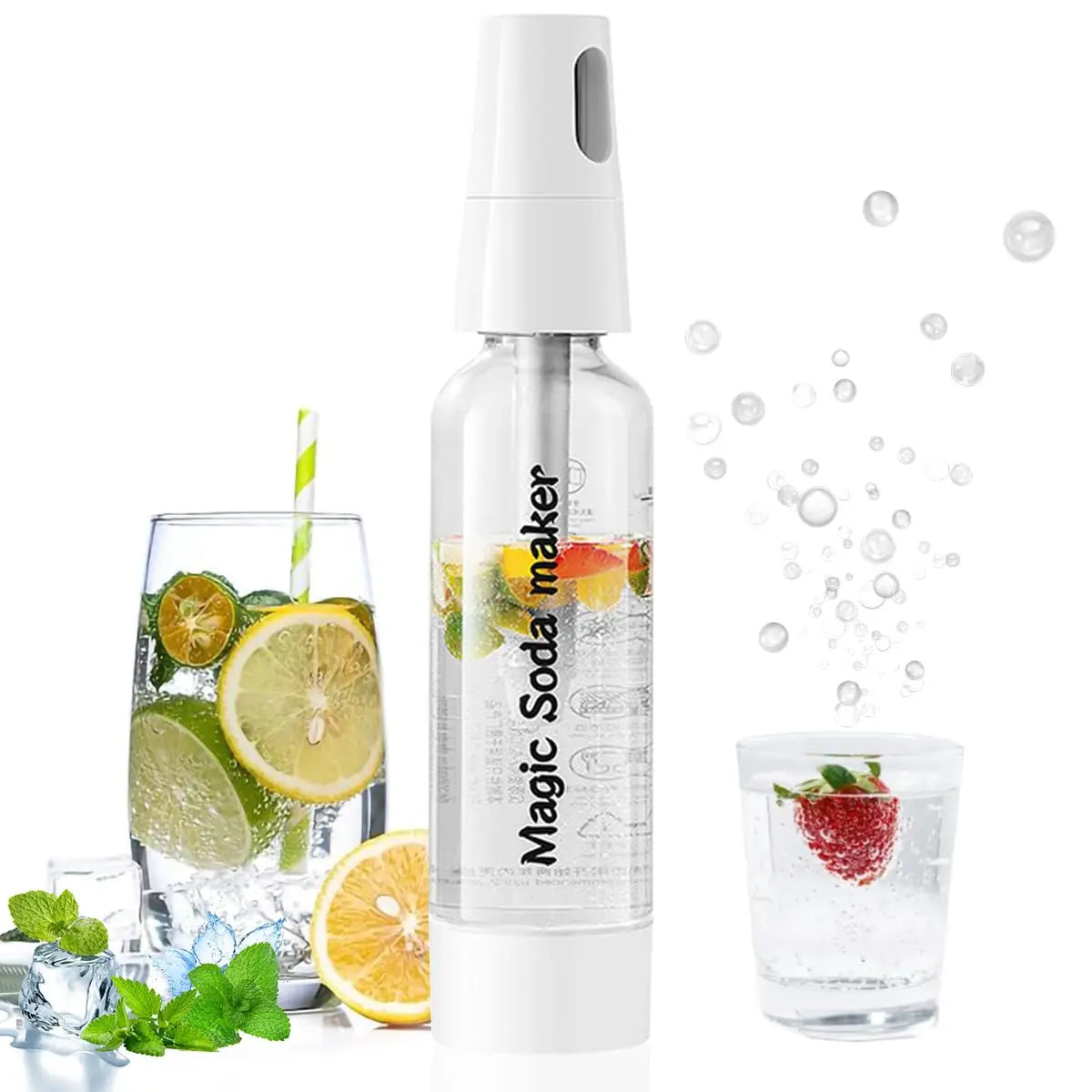 Portable Soda Maker Machine Machine Household Cola Machine Bubble ...