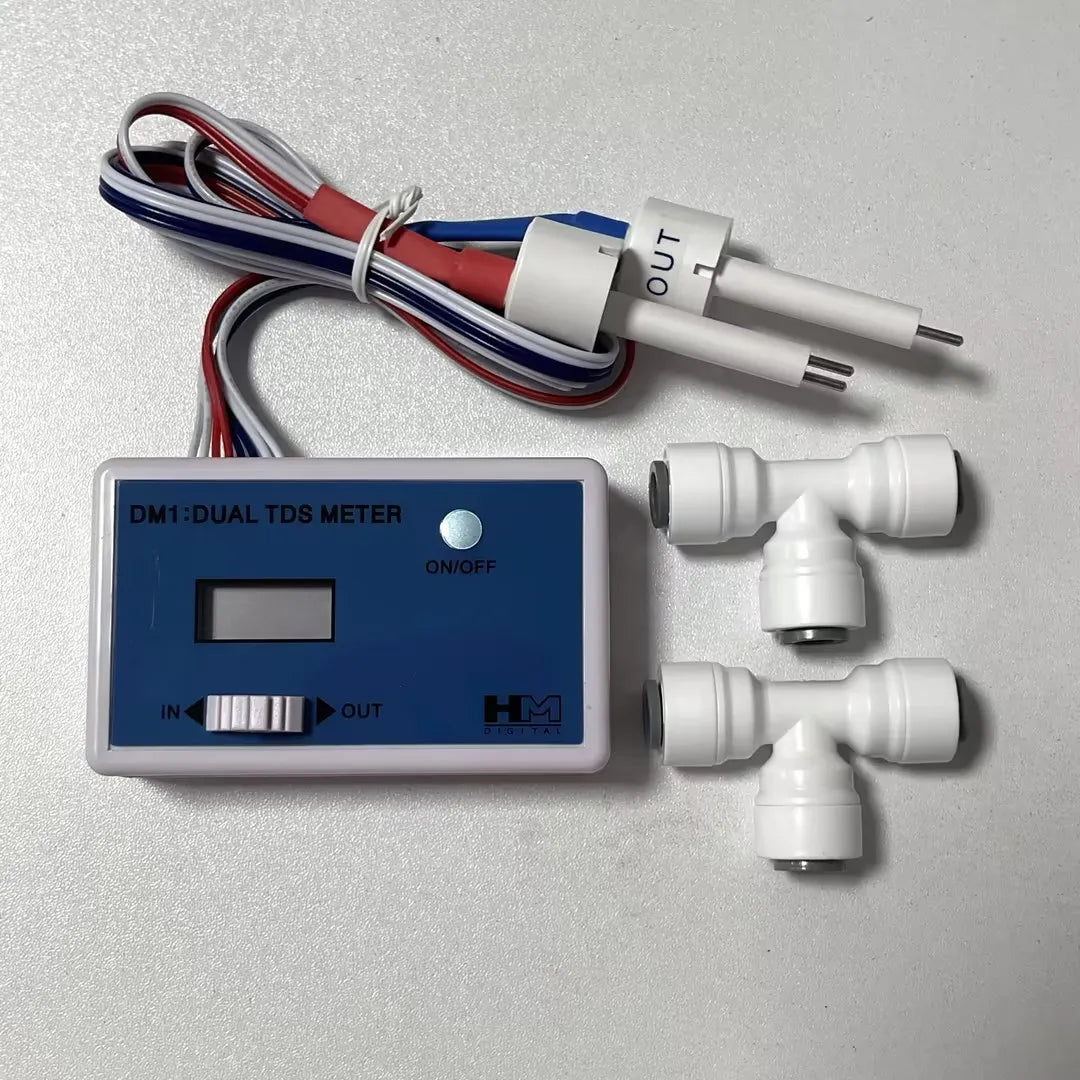 Dual Channel Online TDS Water Quality Detector Tester DM1 Drinki ng ...