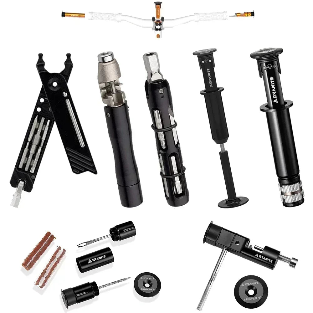 Multi Tool Kit-Pack Pliers Master Link Combo Pliers Bar Kit In-bike ...