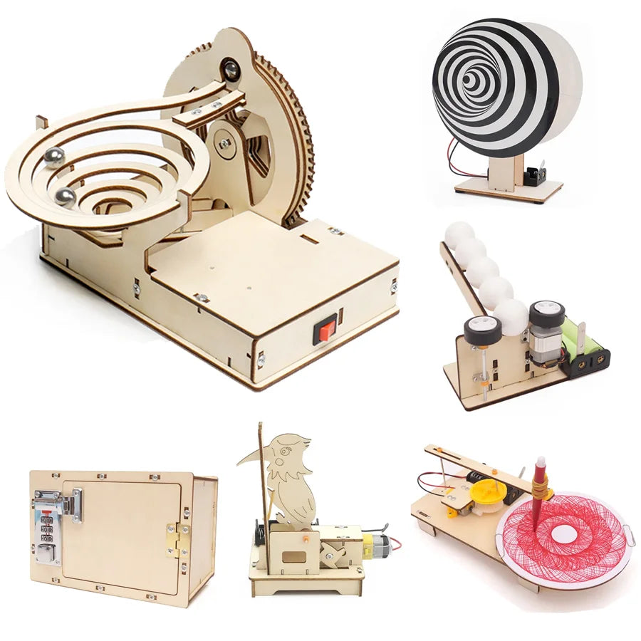 DIY STEM Educational Toy: Assemble Your Own Science Experiment Model f ...