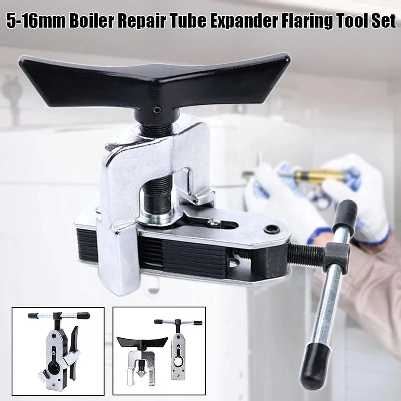 QDS Copper Tube Flaring Tool Kit for Boiler and Air Conditioner Applic ...