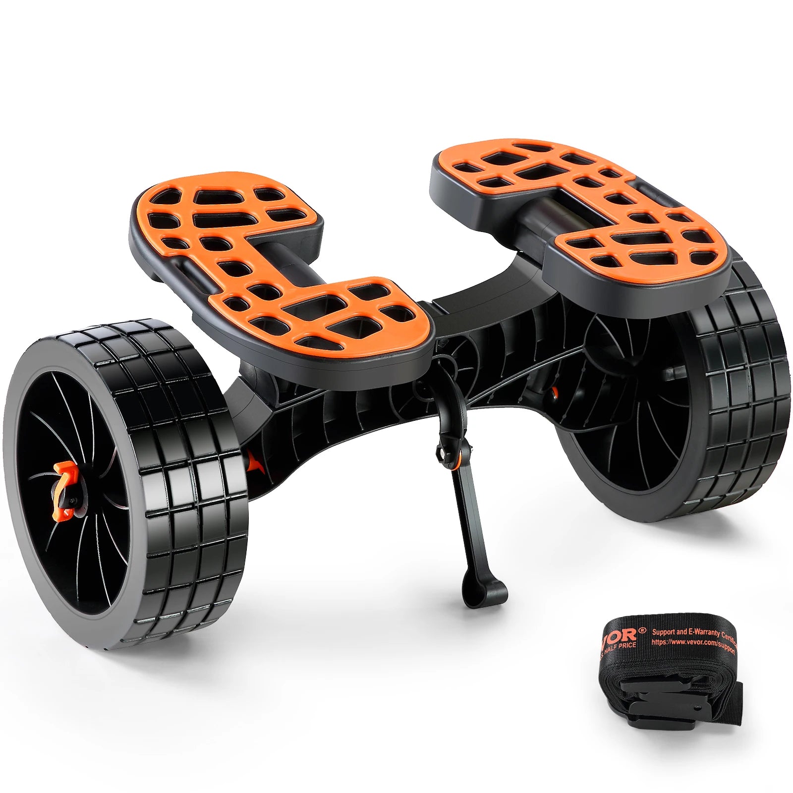 SucceBuy 320lbs Kayak Cart Detachable Canoe Trolley Cart with 10 ...