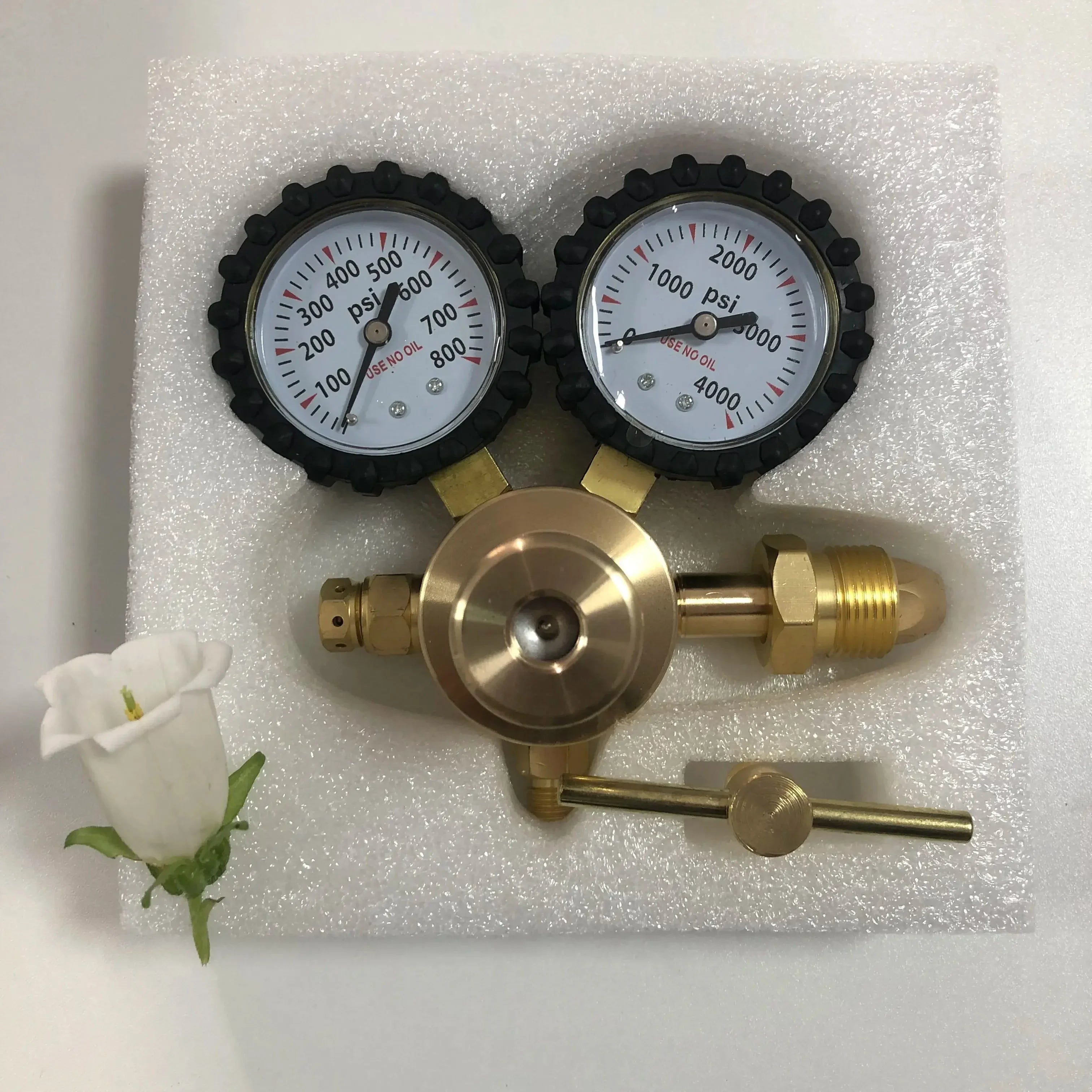CGA580 All Copper High-Pressure Nitrogen Pressure Reducing Valve ...