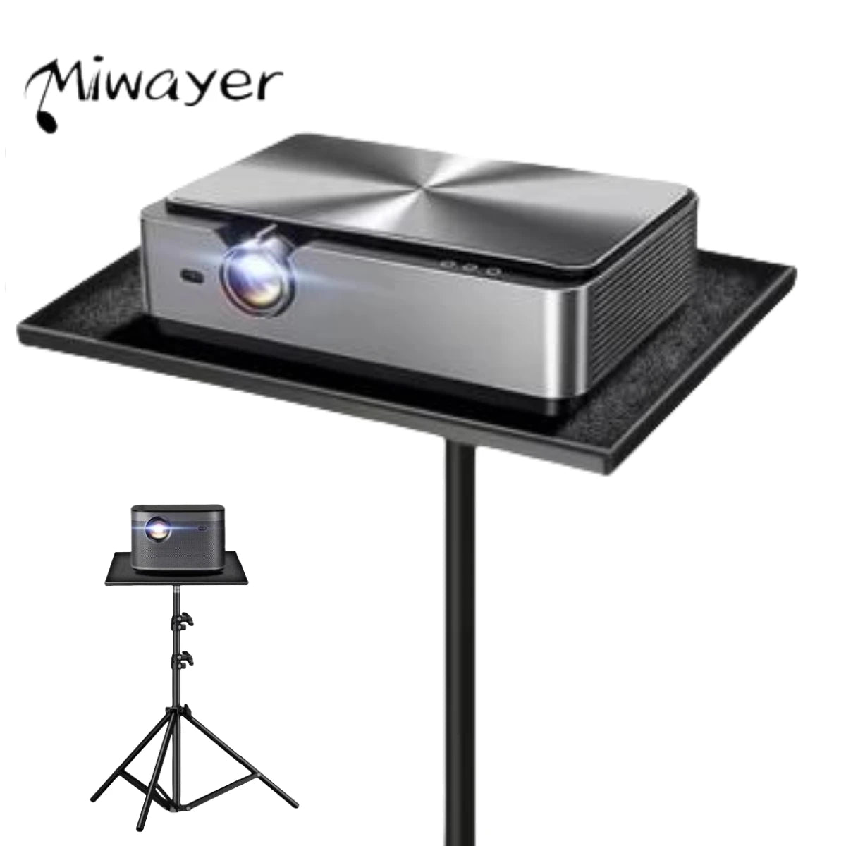 1Pcs Sound Card Projector Tray - Stand Accessory with 1/4" Metal Female ...
