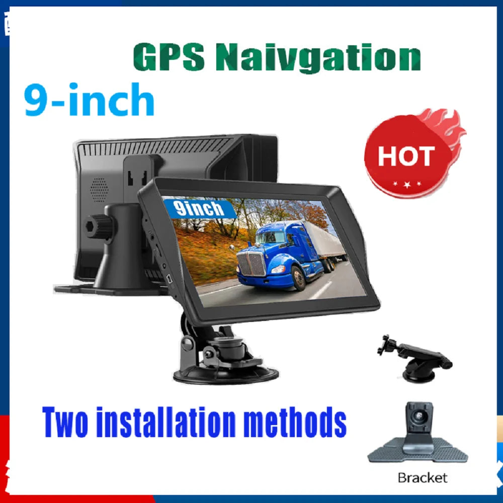 9" Car Touch Screen GPS Navigator 256M+8G FM latest Europe South ...