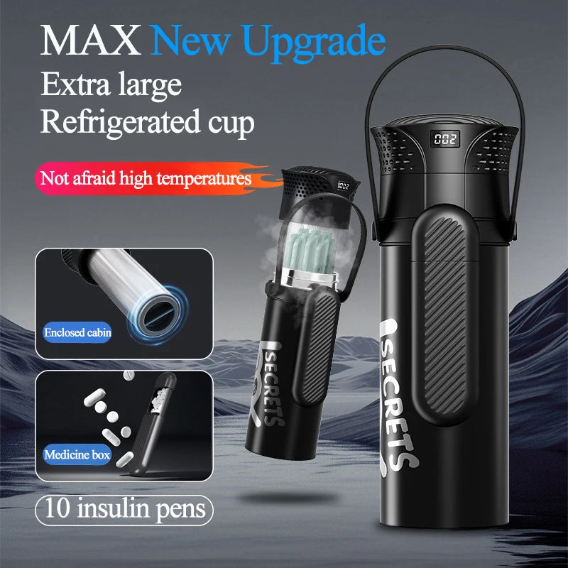 Portable Mini Insulin Auxin Growth Hormone Refrigerated Cup Traditional ...
