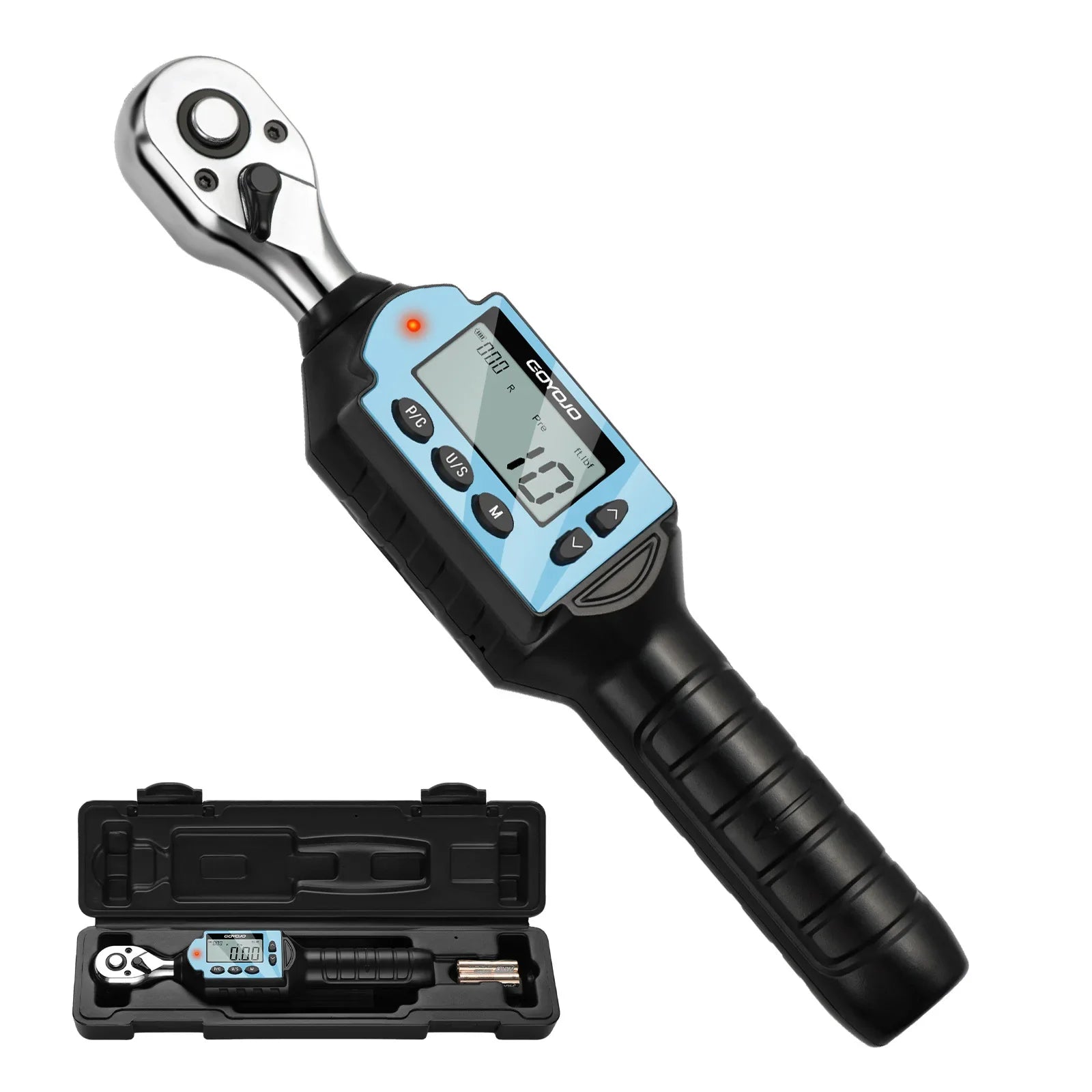 GOYOJO MINI Digital Torque Wrench 1/4‘’ 3/8‘’ 1/2‘’ New In Professional ...