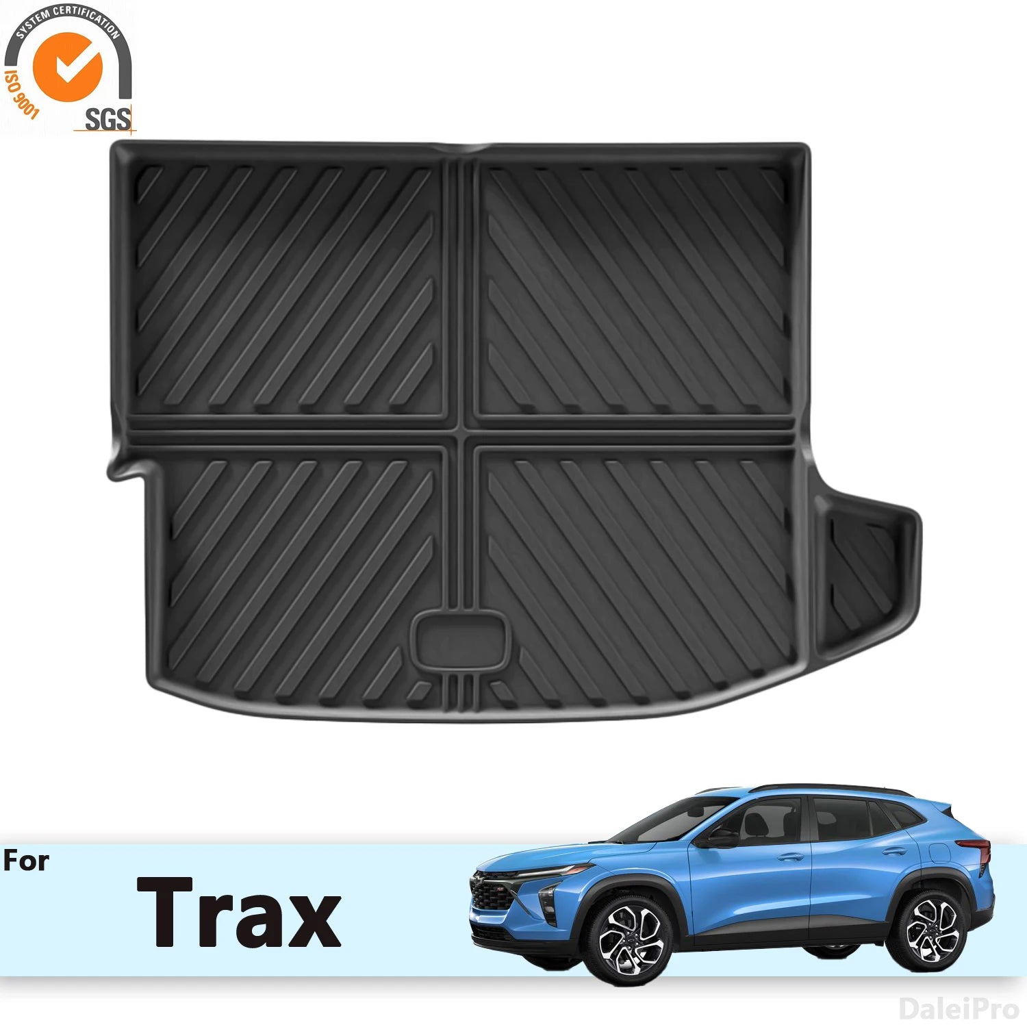 For Chevy Trax 2024 2025 Trunk Mats All Weather Cargo Liner Custom Fit ...