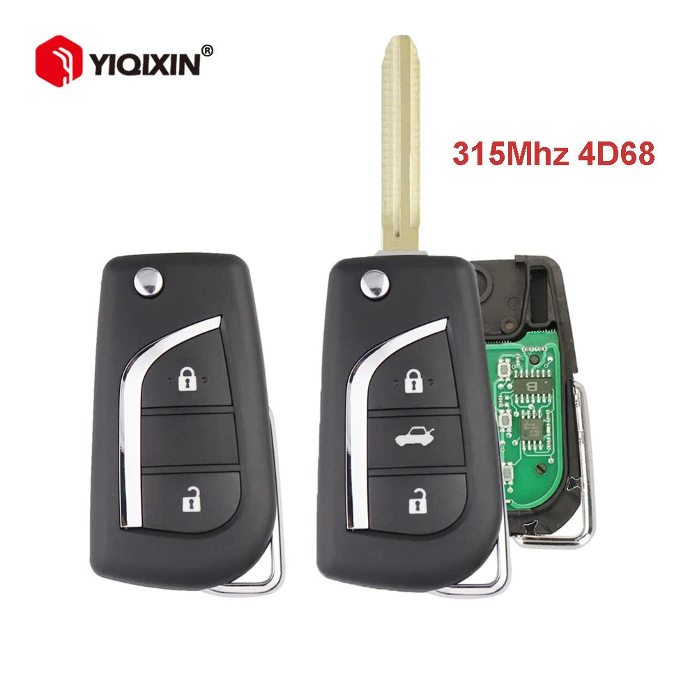 Toyota RAV4 Remote Key 315MHz 4D68 YIQIXIN – InterCyprus Trading Ltd
