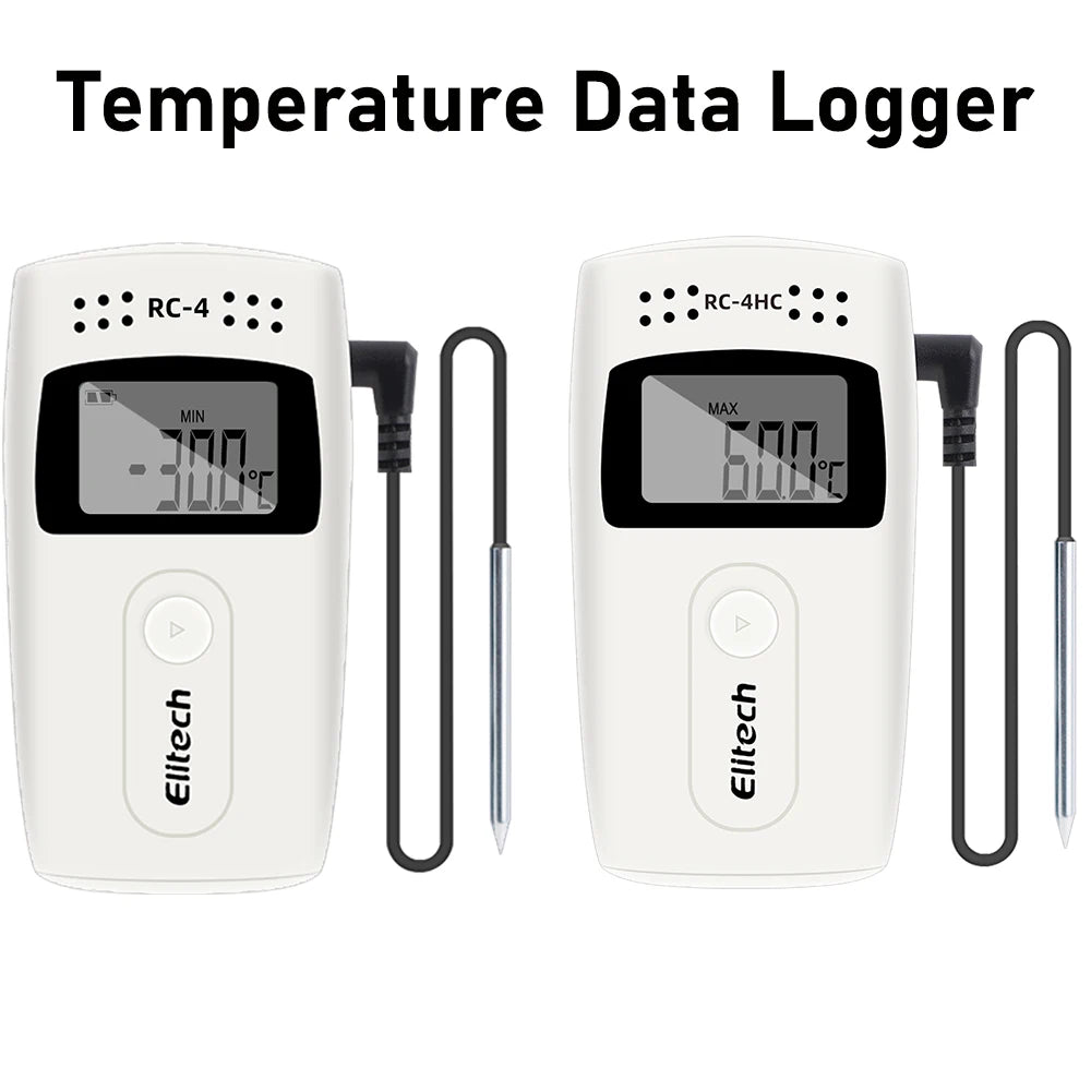 RC-4/RC-4HC Mini Temperature Data logger USB Logger 16000 Points ...