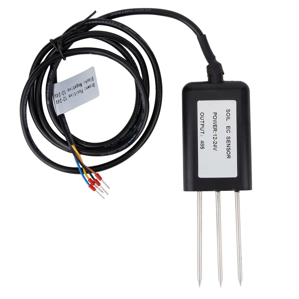 RS485 Soil Moisture Temp EC Tester High Precision Soil Sensor IP68 ...