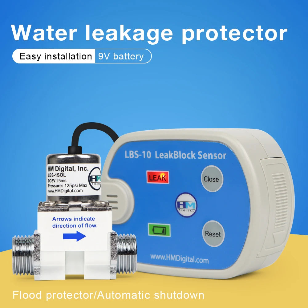HMLBS-10 Water Leakage Protector Water Leak Sensor Liquid Leakage Alarm ...