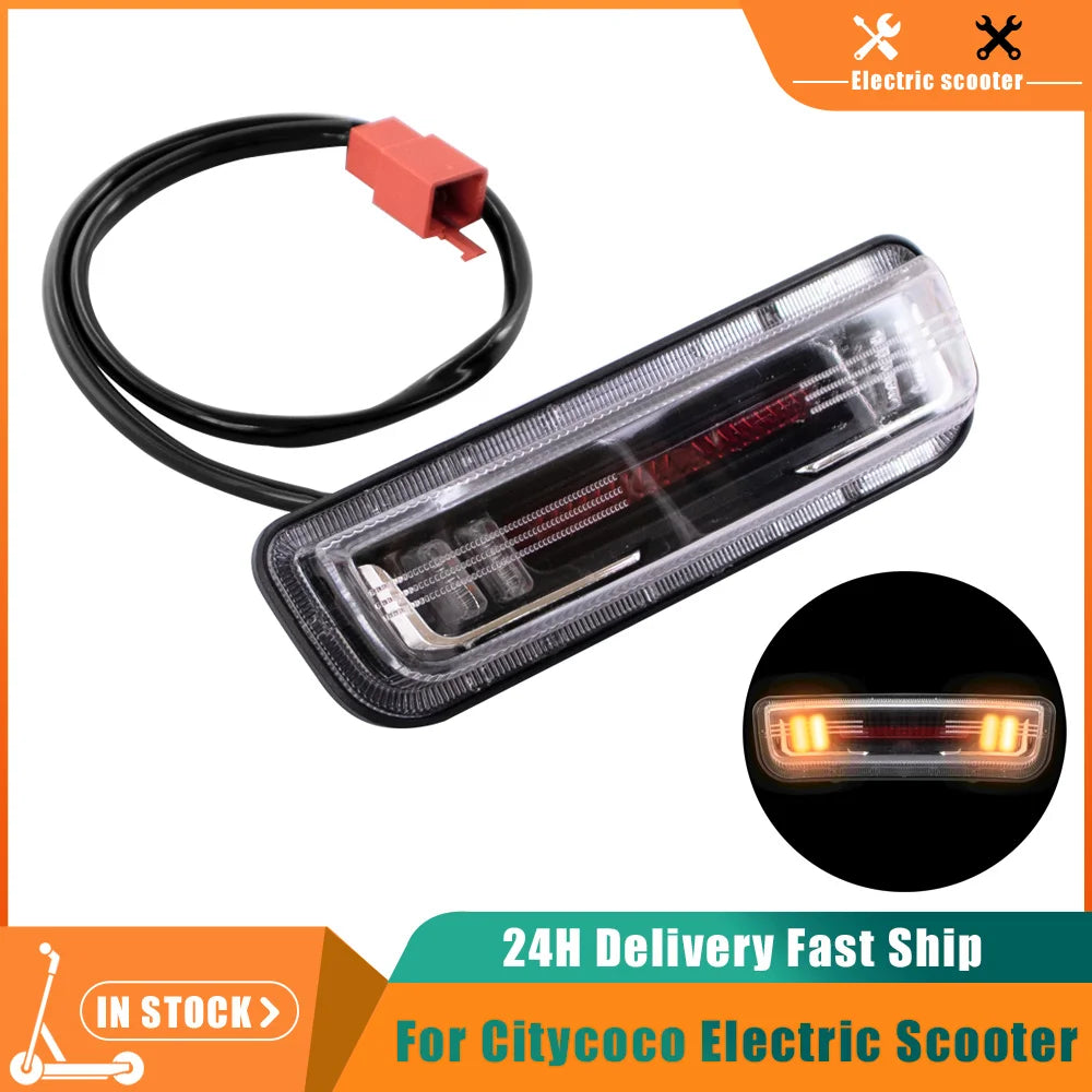 12V 48V 60V Tail Light for Citycoco Electric Scooter E-Bike Motorcycle ...