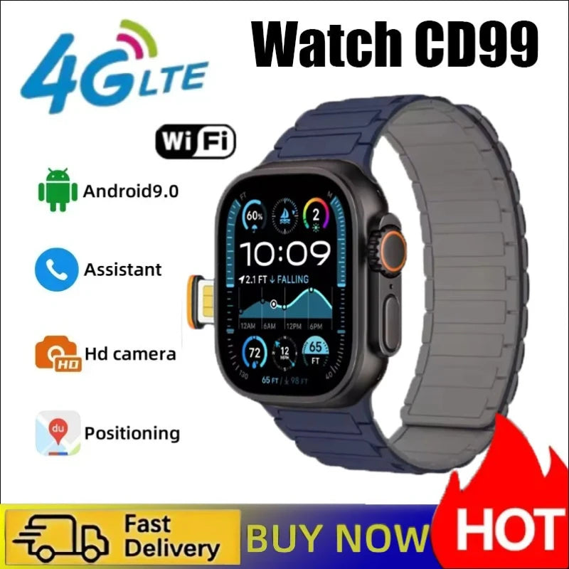 Navigate effortlessly using the GPS Map feature on the CD99 Smart Watch ...