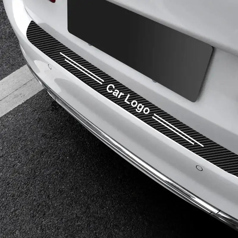 1Pc Car Trunk Door Sill Bumper Protective Strips Sticker for Dacia ...