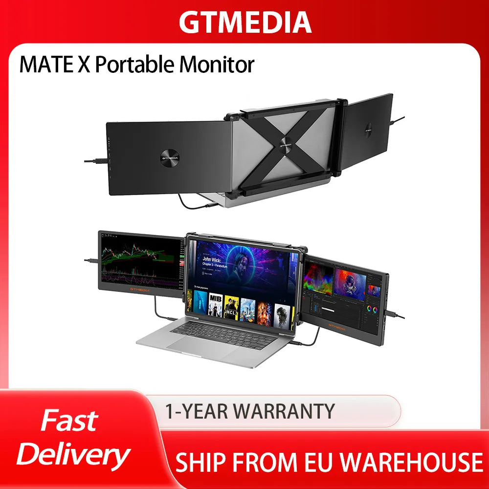 MATE X Monitor Portatile a Doppio Schermo GTMEDIA MATE X – InterCyprus