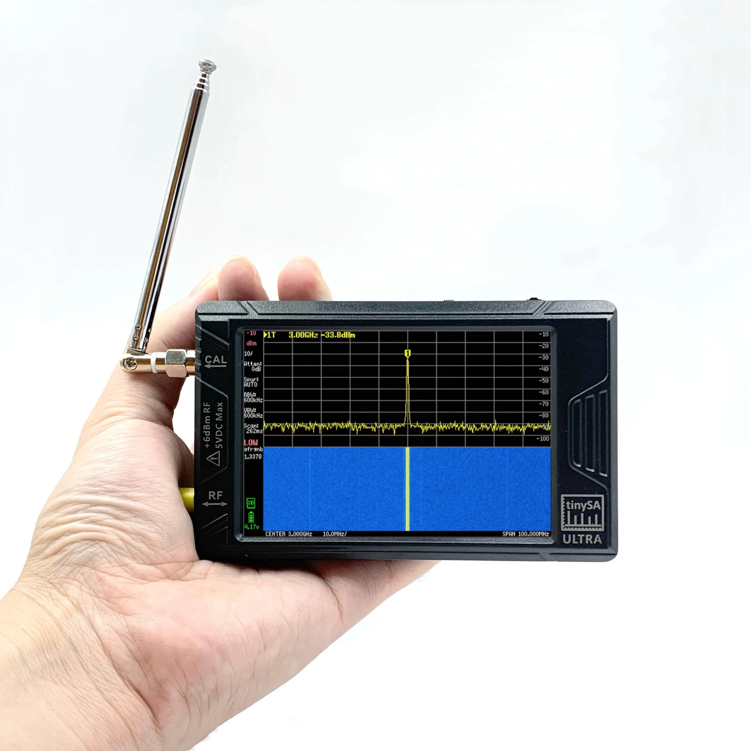 Original Hugen Version TinySA ULTRA Handheld Tiny Spectrum Analyzer ...