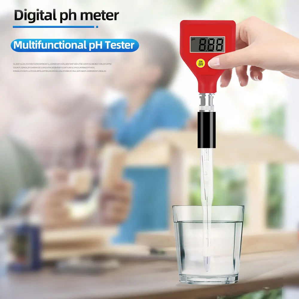 Pen Type Digital PH Meter Water PH Soil Tester For Food Acidity Meter ...