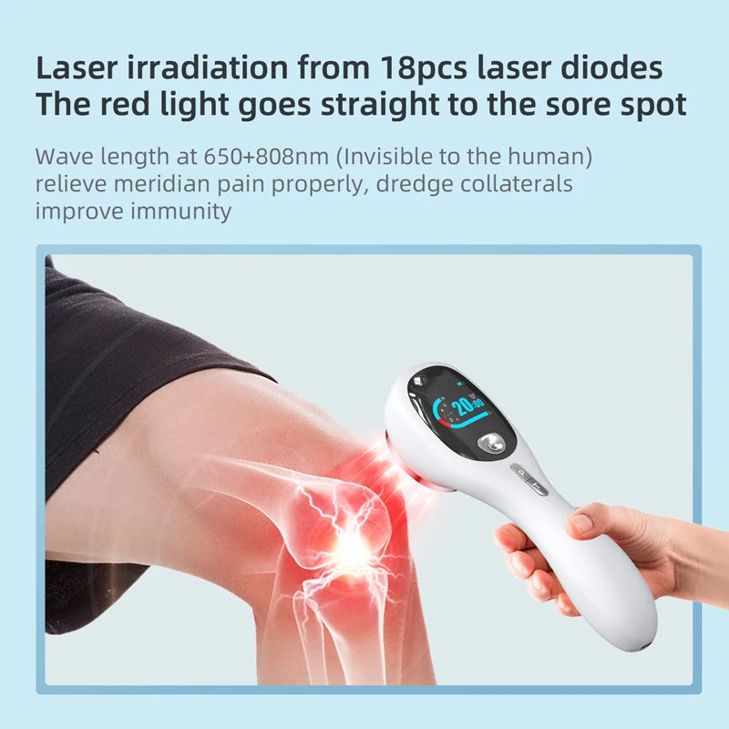 650nm 808nm Red Light LLLT Low Level Laser Therapy Device Physiotherapy Equipment Arthritis ...